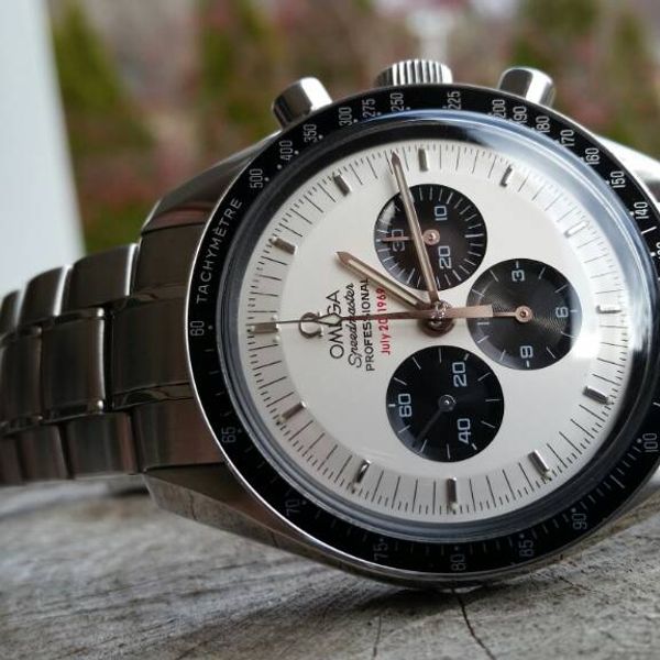 FSOT :Omega Speedmaster Professional Moonwatch 35th anniversary white ...
