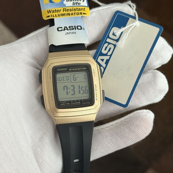 Vintage Casio F-201WA Illuminator Menâ s Digital Sports Watch JDM 1990s ...