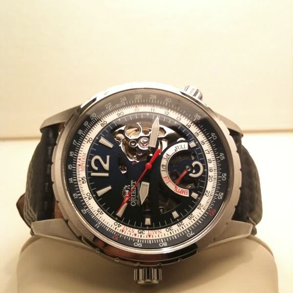 Like-New Blue Orient Racing Skeleton (CFT00003D) | WatchCharts Marketplace