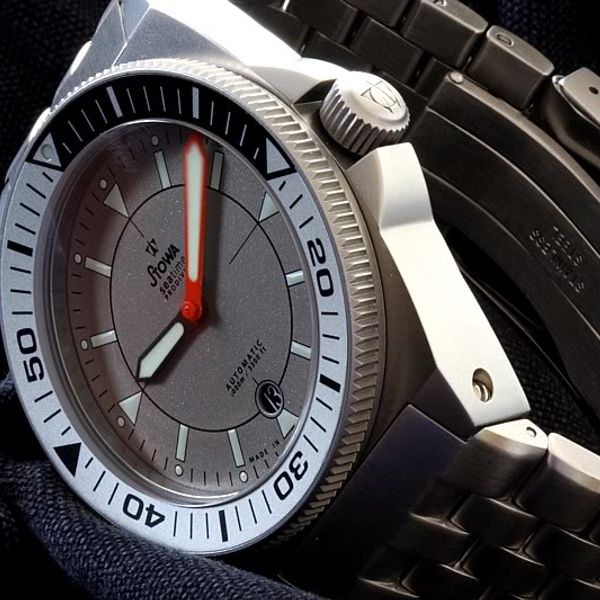 SOLD!!! Stowa Seatime Pro Diver....Rhodium Dial, COSC....Sold ...