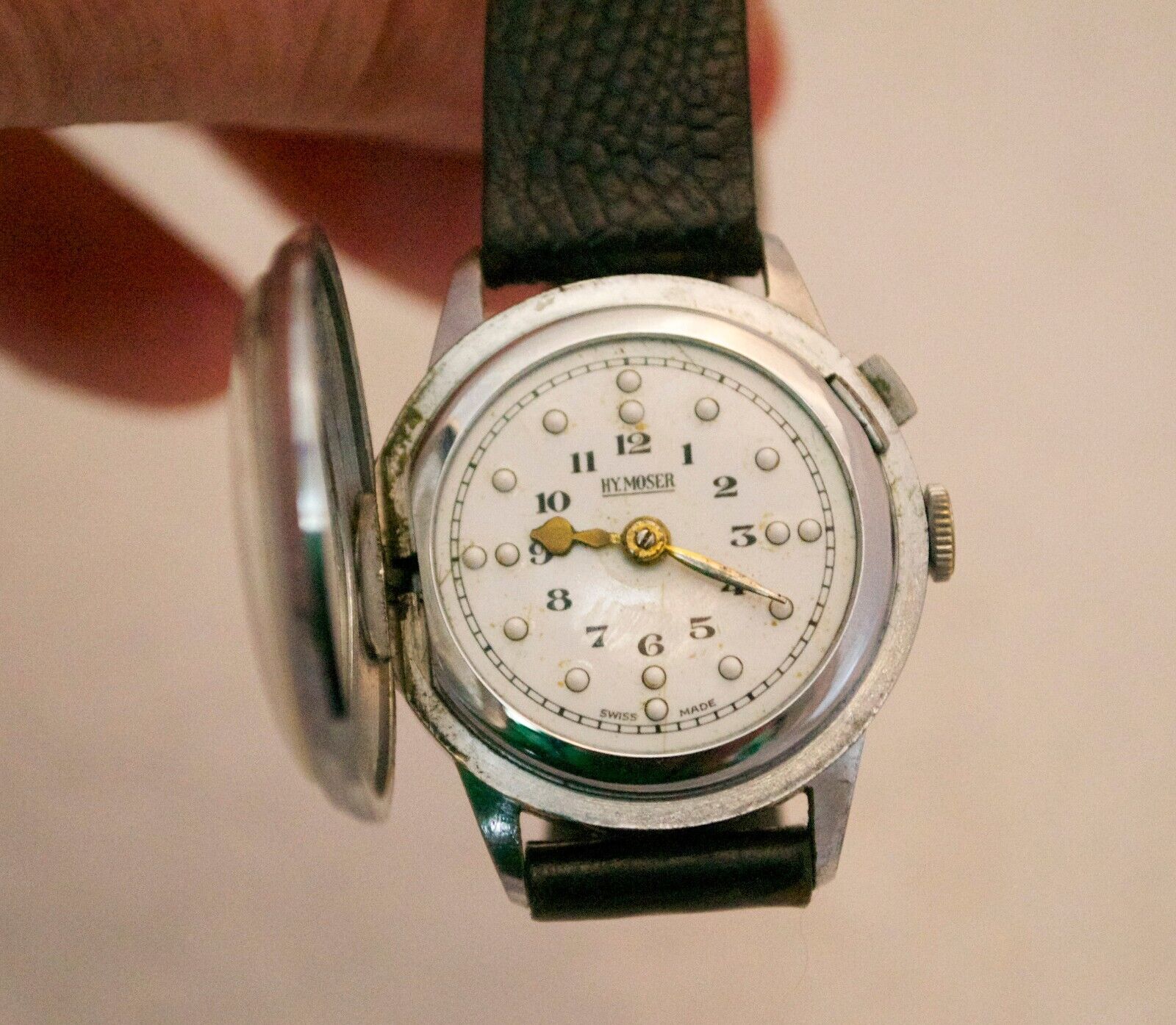SMITHS EARLY BRAILLE HALF HUNTER WRISTWATCH 1960'S, 49% OFF