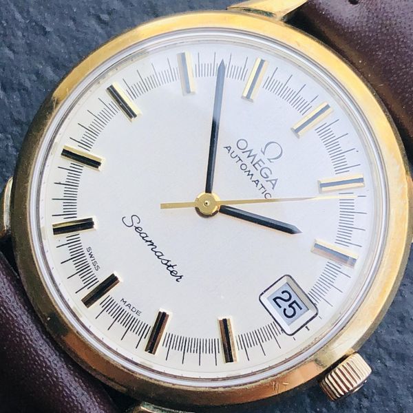 [WTS] Omega Seamaster Automatic Date, 10K Gold Plated, New Omega ...