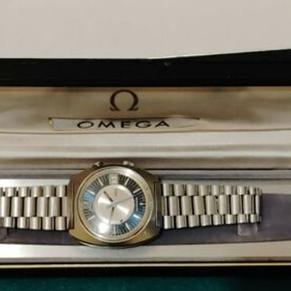 Omega Memomatic Alarm Automatic mens wristwatch steel case 40,5 mm ...