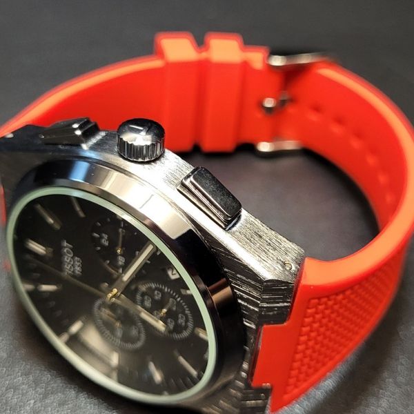 Tissot PRX Powermatic 80 Red Dial Watch Japan Red Mod ð ´ | WatchCharts ...