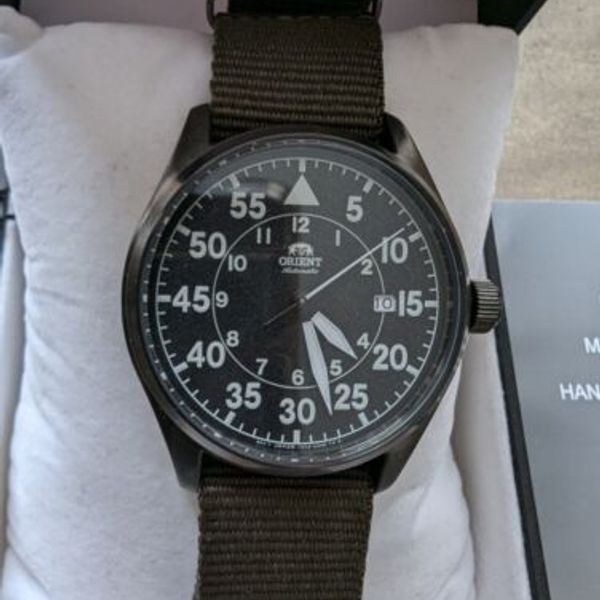 Orient Automatic RA-AC0H02N10B Pilot Watch New | WatchCharts Marketplace