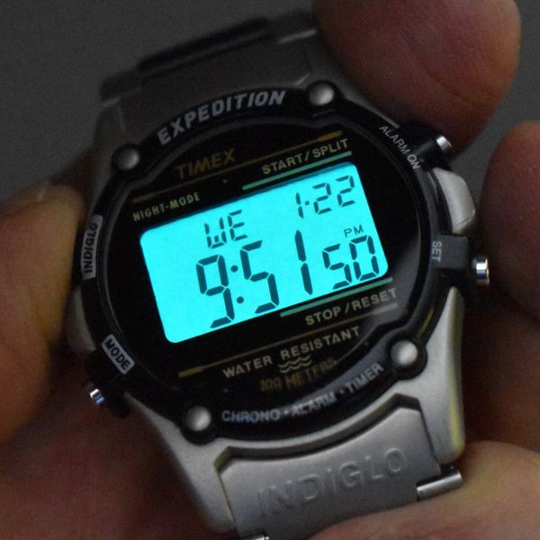 TIMEX EXPEDITION Indiglo Digital Watch Men Chronograph Alarm NEW ...