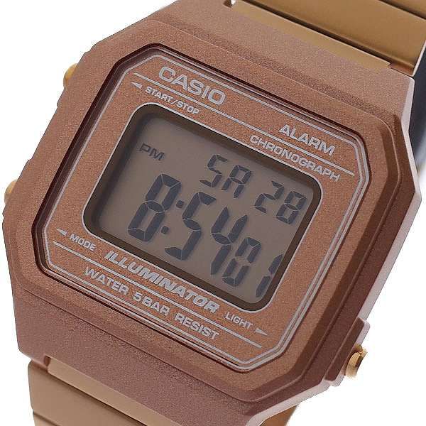 Watch Unisex Casio CASIO B650WC-5A Quartz Bronze | WatchCharts Marketplace