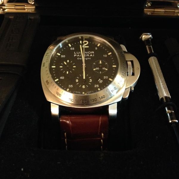 FS: Panerai PAM 250 Luminor Daylight Chrono, 44mm | WatchCharts