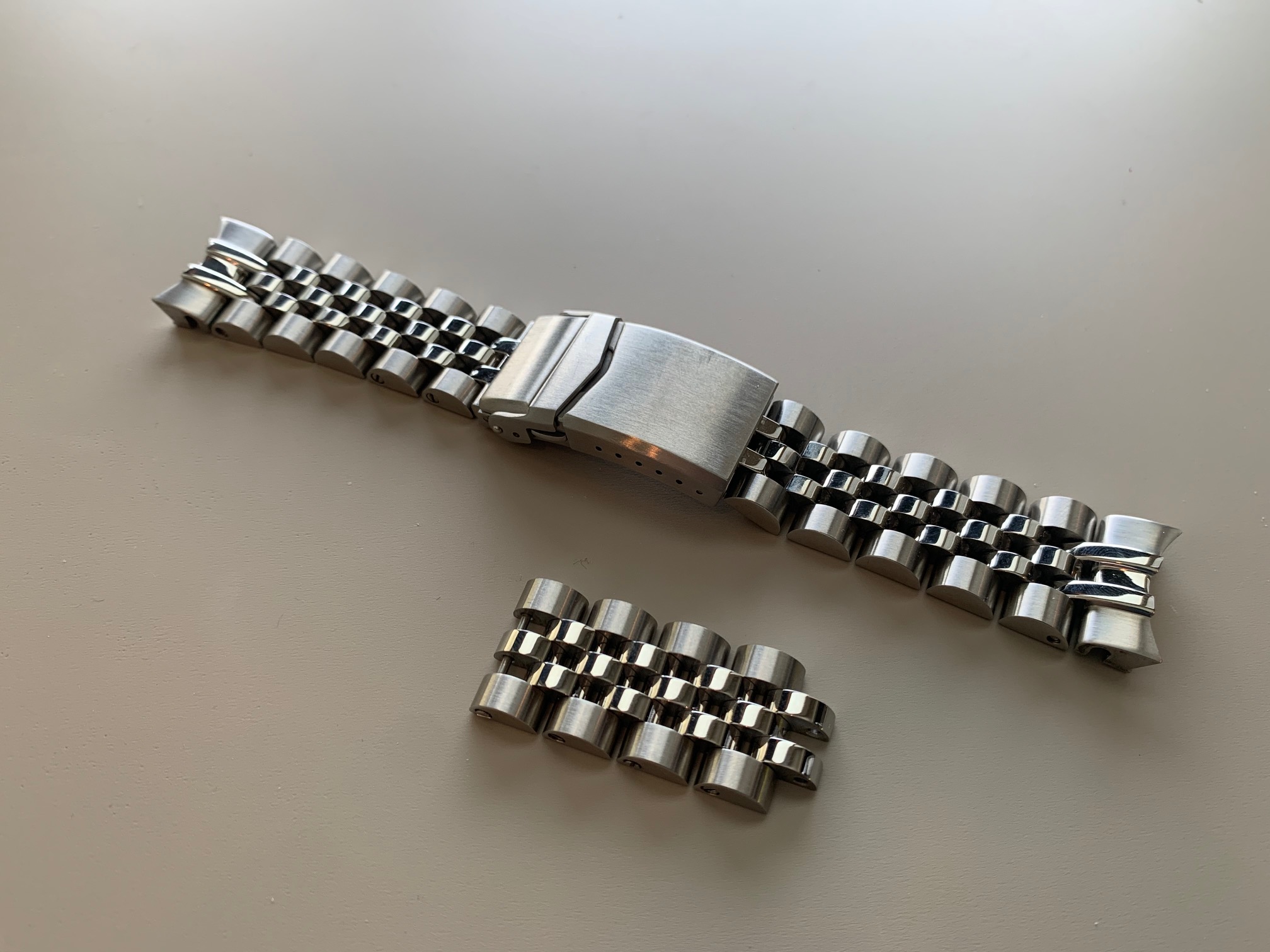 Strapcode Angus Jubilee Bracelet for Seiko SARB017 Alpinist ...