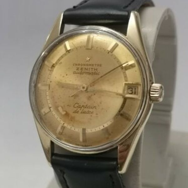 Zenith Captain De luxe Automatic - Chronometre - 18k Gold | WatchCharts