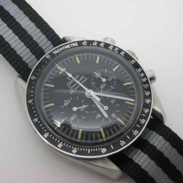 SOLD 1990s Omega Speedmaster Professional Moonwatch / Papers / NATO ...