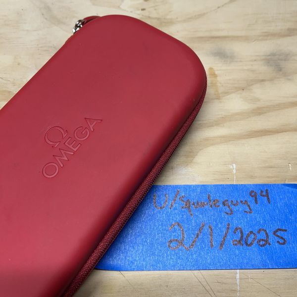 [WTS] Omega Travel Case, Pouch, Spring Bar Tool Bundle | WatchCharts ...