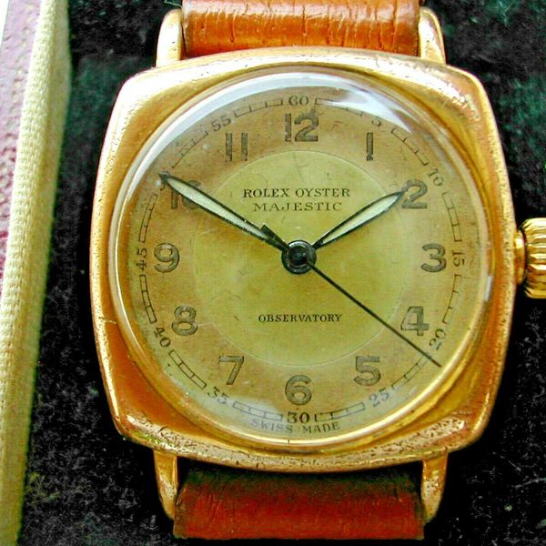 ROLEX OYSTER MAJESTIC OBSERVATORY WATCH, ROYAL CANADIAN AIR FORCE WW2 ...