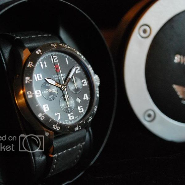 SOLD: Victorinox Swiss Army Airboss Mach 6 ETA 7753 Swiss Air Force ...