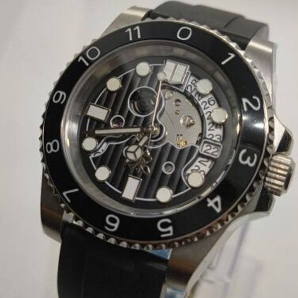 Custom Build Seiko TMI NH35 Mod Watch - â The Hollowman" - Limited ...