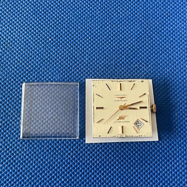 Original LONGINES Ultra-Chron cal 431 Automatic movement running & dial ...