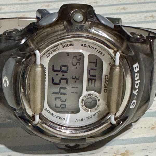 Casio Baby G BG-169R 3189 Gray Resin Digital Dial Quartz WATCH ...