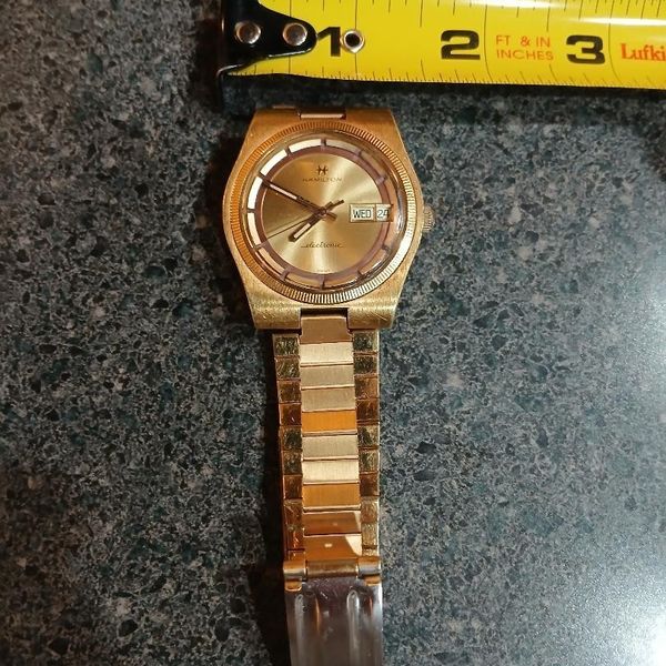 Vintage HAMILTON Electronic Watch Model 702005-4 Swiss Made-Newly ...