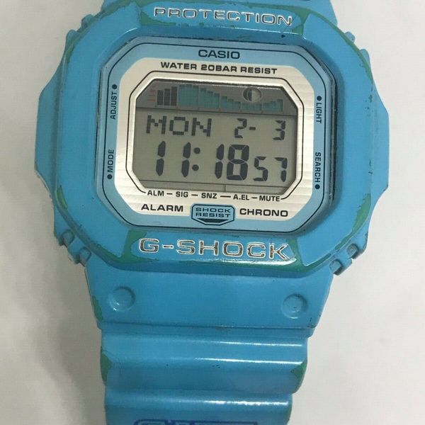 Casio G-shock watch, GLX-5600 (3151) blue color | WatchCharts Marketplace