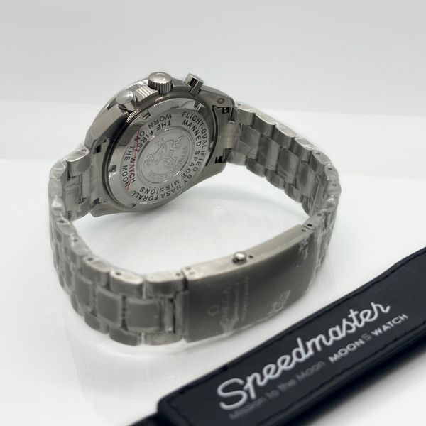 Stainless Steel Case - Omega x Swatch MoonSwatch MOD - Mission To The ...