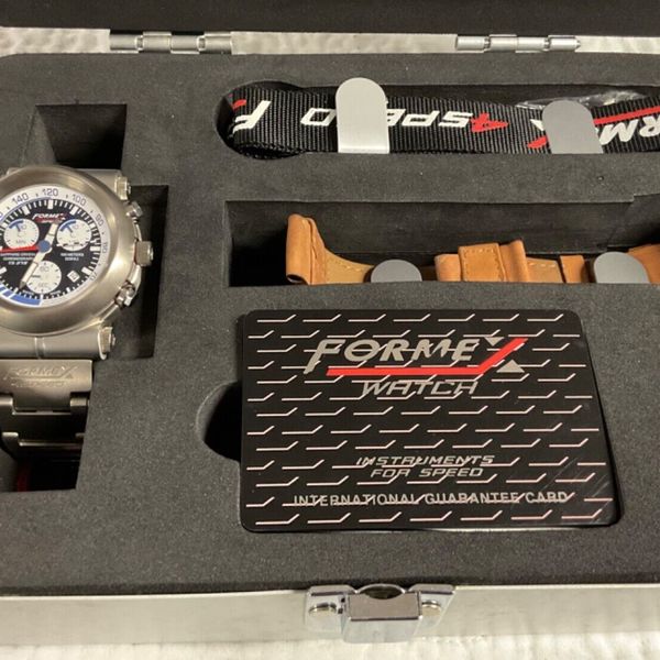 Formex 4Speed Titanium/Steel Swiss Watch. Full Kit! | WatchCharts ...