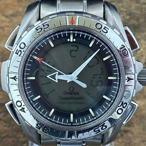 Omega Speedmaster X-33 Gen 1 Titanium Digital and Analog Men's Watch ...