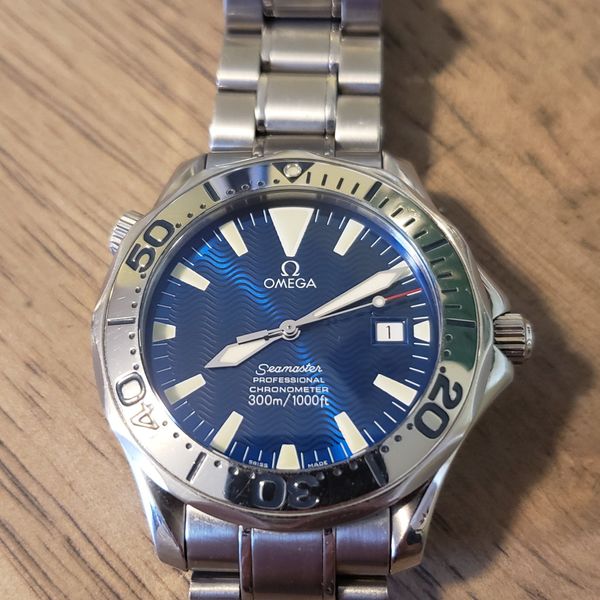 Omega Seamaster SMP300 circa 2002 - Electric Blue | WatchCharts Marketplace