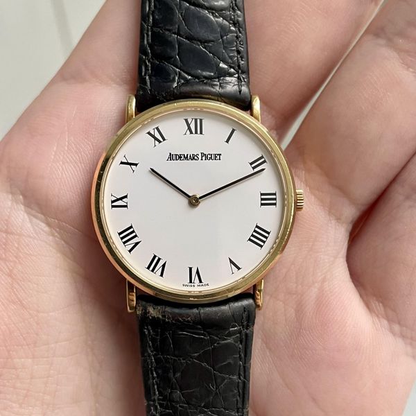 [WTS] Audemars Piguet dress watch in solid 18k gold with AP cal. 2080 ...
