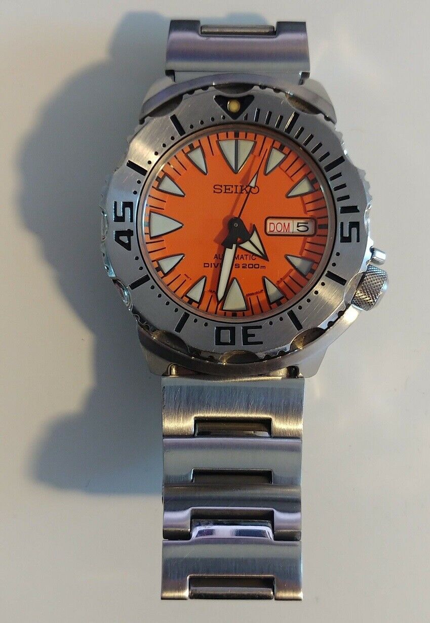Seiko "Orange Monster" 2nd Generation - Model SRP309 - Reference 4R36 ...
