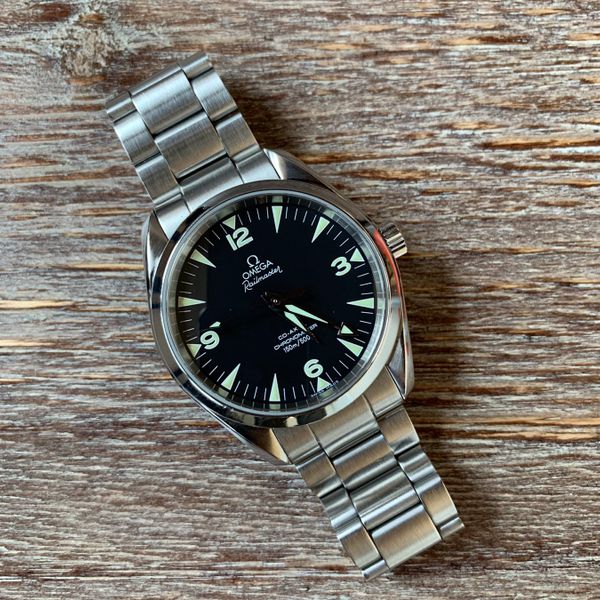 FS: Omega Railmaster 2503.52 39mm with boxes and warranty card ...