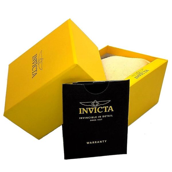 Invicta Gent's 19252 I-Force Black Dial Black Strap Chrono Watch ...