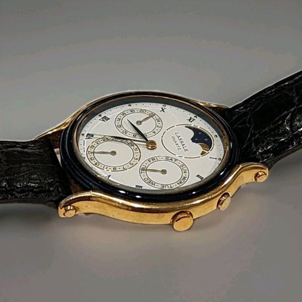 Vintage Seiko Lassale Quartz Watch Japan 7F38 6139 -6110T | WatchCharts Marketplace