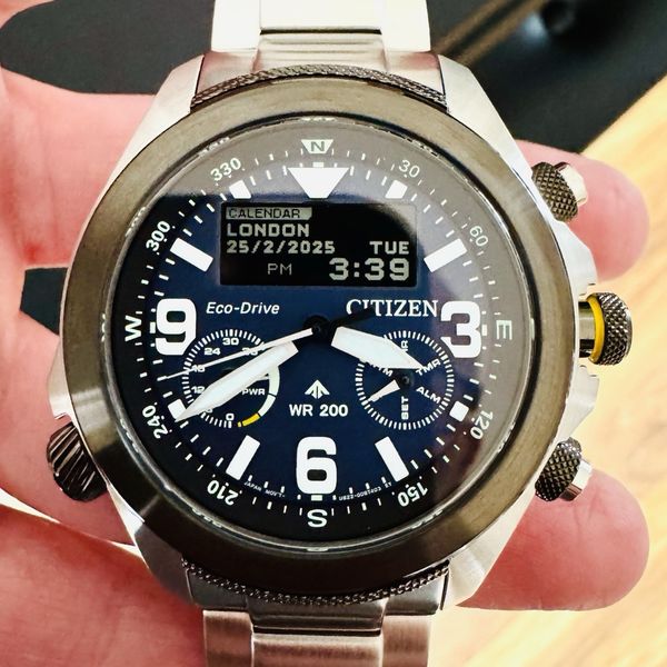 Citizen Eco Drive Promaster Land watch JV1006-51L **UNUSED CONDITION ...