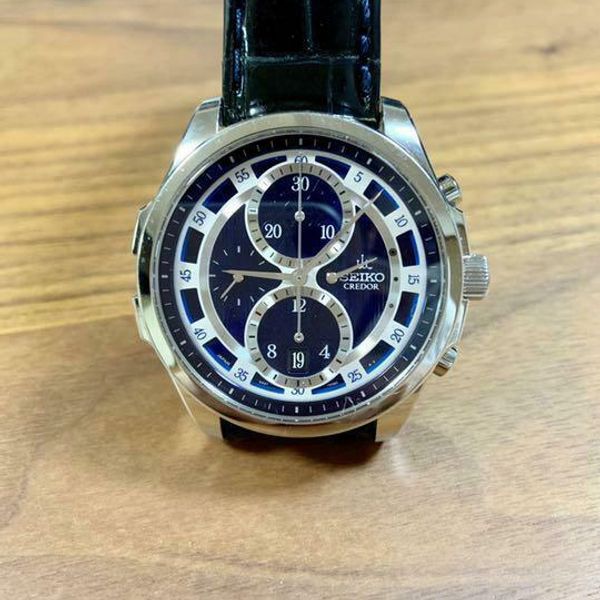 Rare Seiko Credor Signo GCBK979 Chronograph Automatic Authentic Mens ...