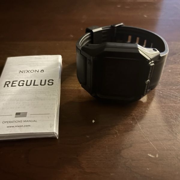 Nixon Regulus Digital Watch Black | WatchCharts Marketplace