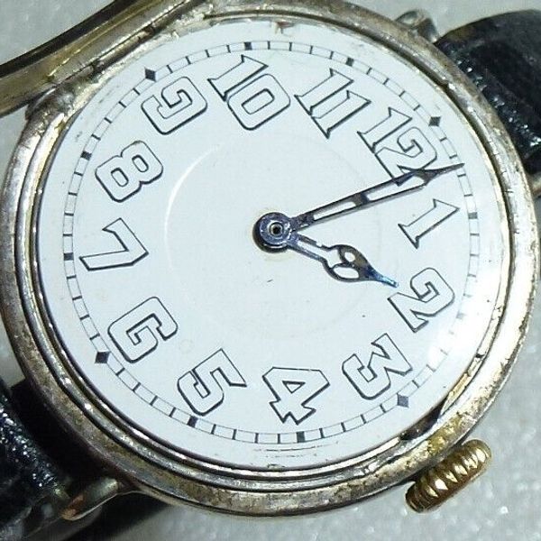 Rolex Marconi Vintage Antique White Dial Hand Winding Wristwatch ...