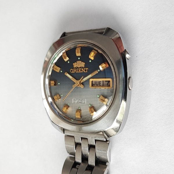 Wrist Watch Orient 21 Jewels Japan Automatic Vintage Original SERVICED ...