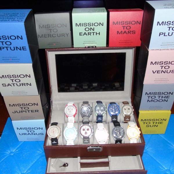 SWATCH BIOCERAMIC MOONSWATCH COMPLETE COLLECTION. ( 11 WATCHES ...