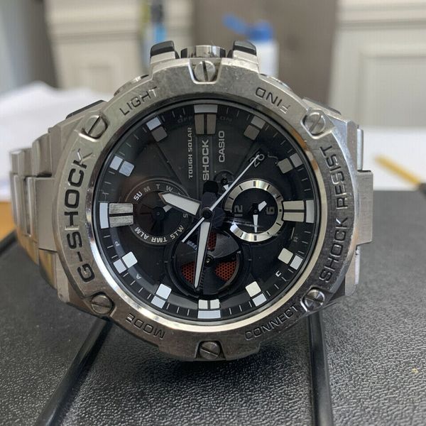 Casio Watch G-shock G-STEEL Smartphone Link GST-B100D-1AJF Men's Pre ...