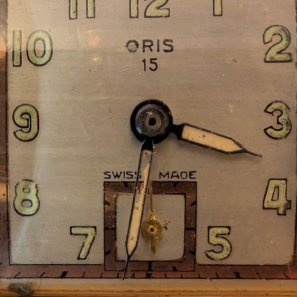 Oris Men's Tank Watch 1950s Cal.451 | WatchCharts Marketplace