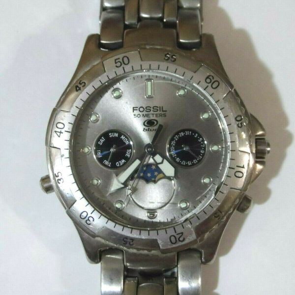Fossil Blue BQ-9011 Moon Phase Men's Watch | WatchCharts