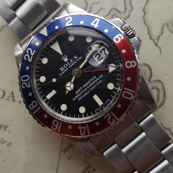 SOLD Rolex 1675 GMT Master and MK1 2.1m 1969 7836 | WatchCharts