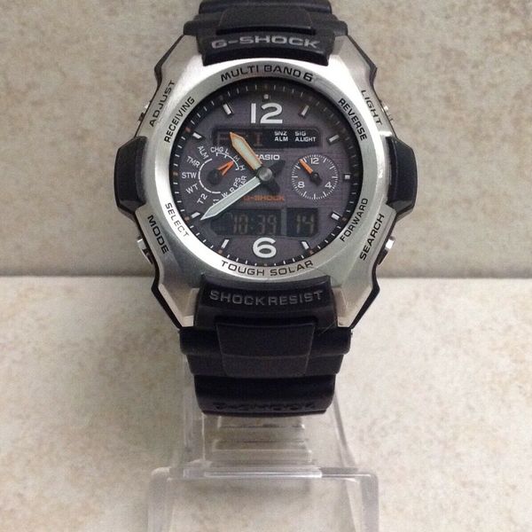 CASIO G-SHOCK GW-2500-1A R/C SOLAR CLASSIC ANALOG & DIGITAL DISPLAY WATCH | WatchCharts