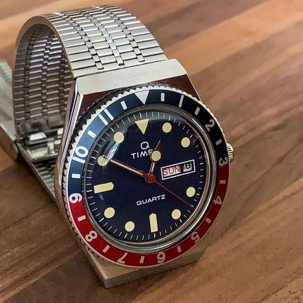 TIMEX Q “Pepsi” | WatchCharts Marketplace