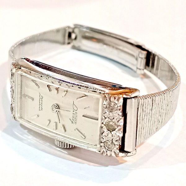 Elegant Citizen 21 Jewels Ladies Dress Watch â Vintage Rectangular ...