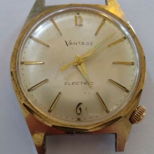 VANTAGE HAMILTON ELECTRIC 1960'S WRIST WATCH TO RESTORE 130E MOVEMENT ...