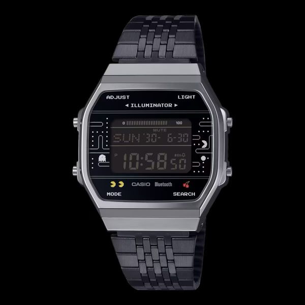 PAC-MAN x CASIO Vintage Collection iconic ABL-100WEPC-1B G-SHOCK ...