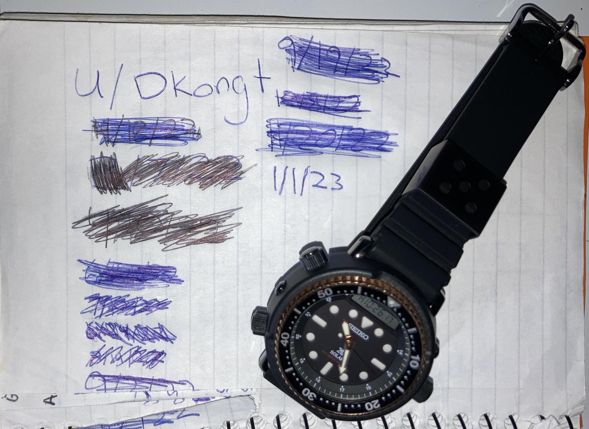 [WTS] Seiko Solar Arnie, Rose Gold, SNJ028P1 REDUCED | WatchCharts ...