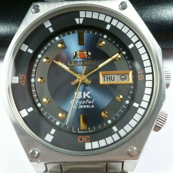 ORIENT SK Crystal Star King KD Vintage Automatic 21 jewels Japan Men ...
