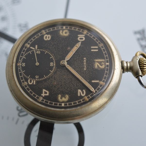 Zenith DH military German pocket watch WW2 | WatchCharts